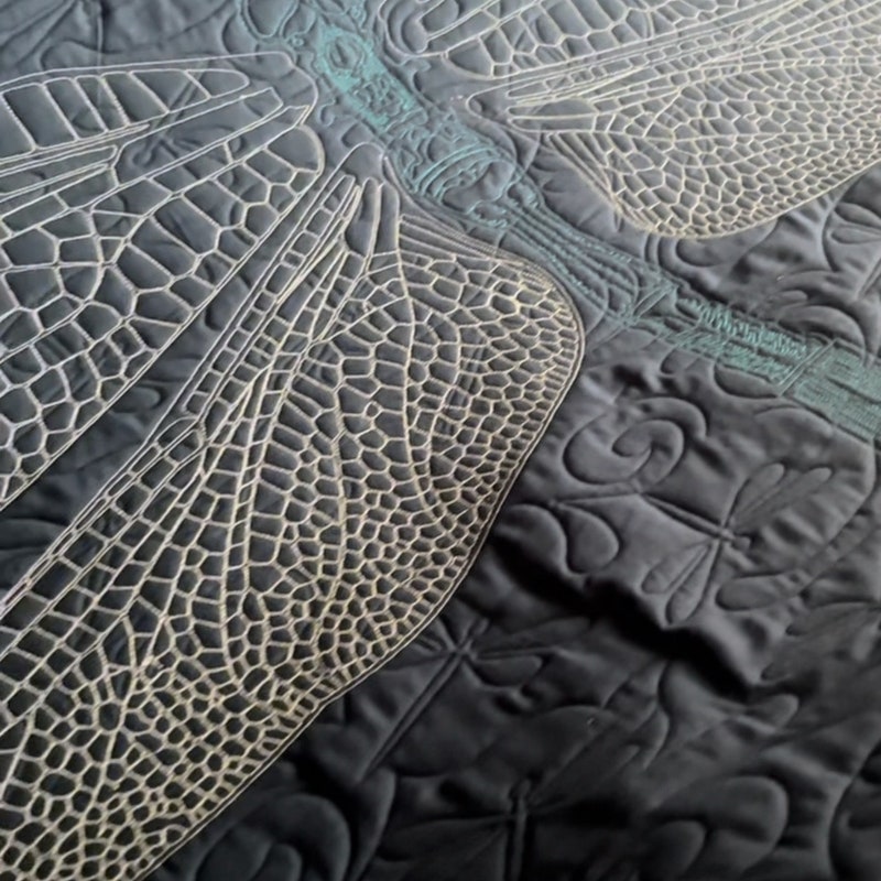 Dragonfly Quilt Pattern - Etsy