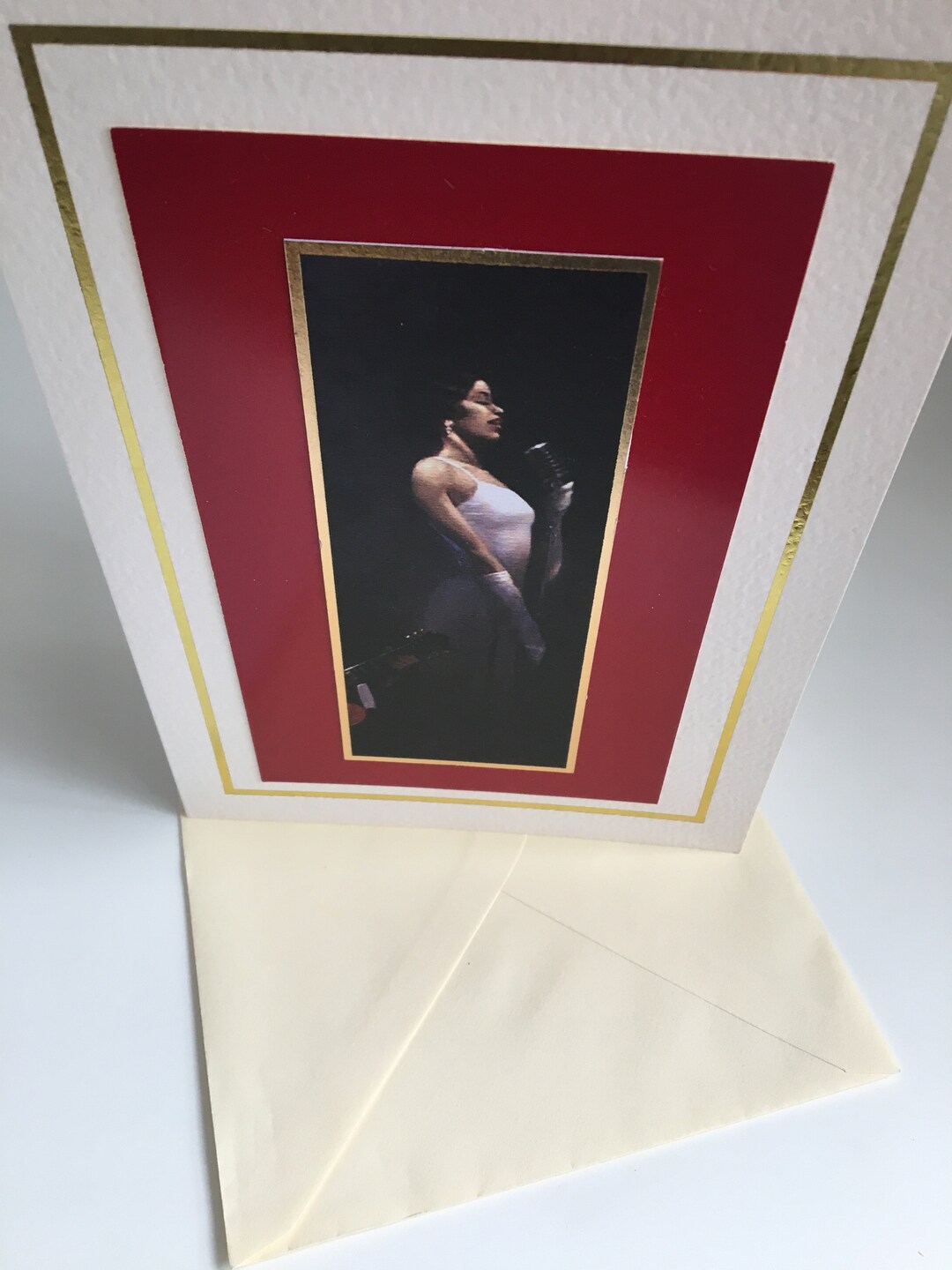 Ethnic Female Singer Card for Her , Melanin Card , Afrocentric Card ...