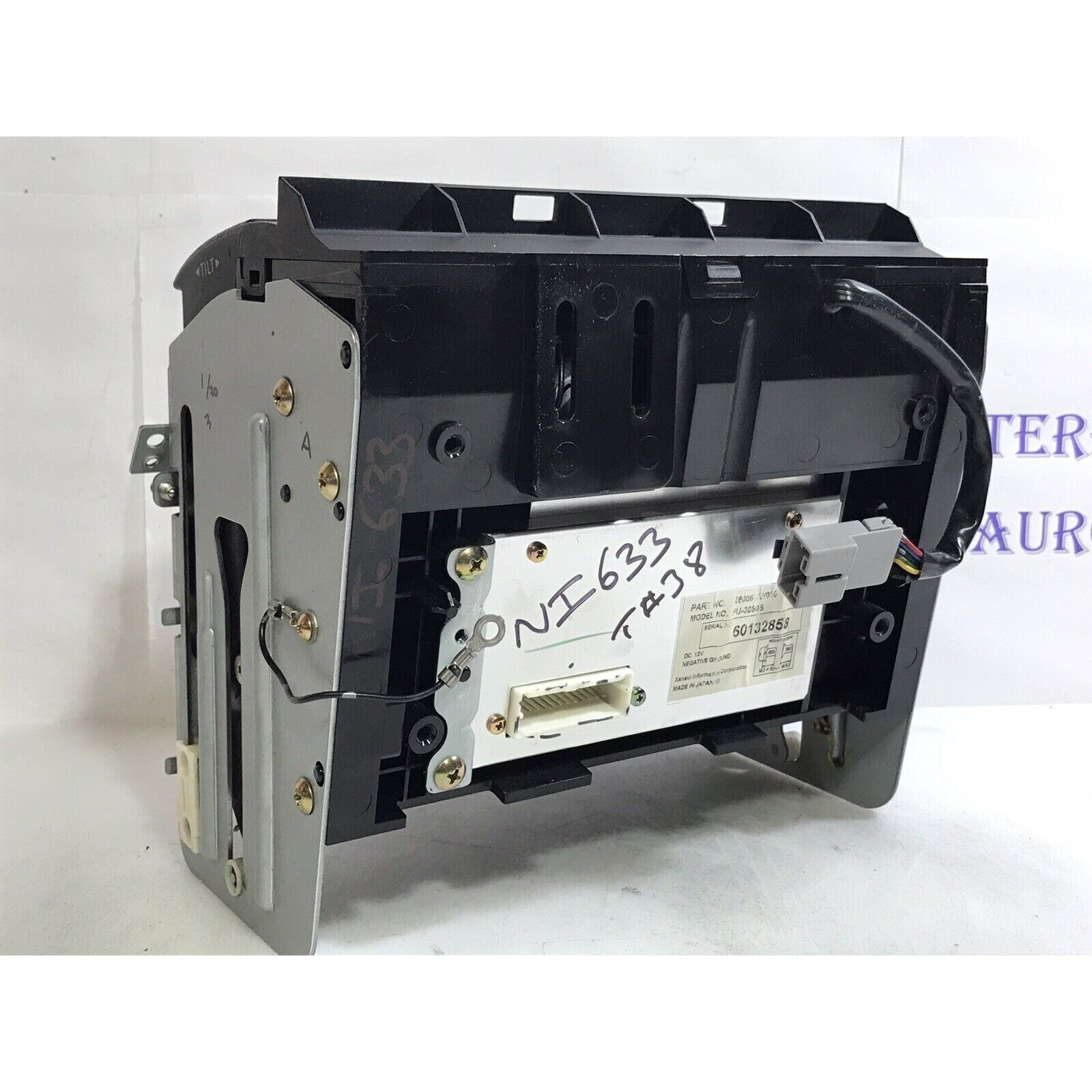 Infinity G35 Navigation Screen PU-3080S , 28086 7W000, 28092 AC70D ...