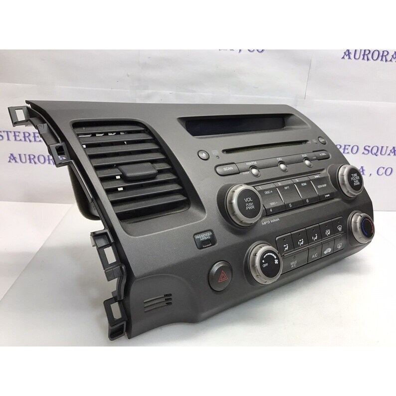 Honda Civic Single Disc CD Player Radio 2AM0 OEM 2AM0 , 39100-SNA-A030 ...