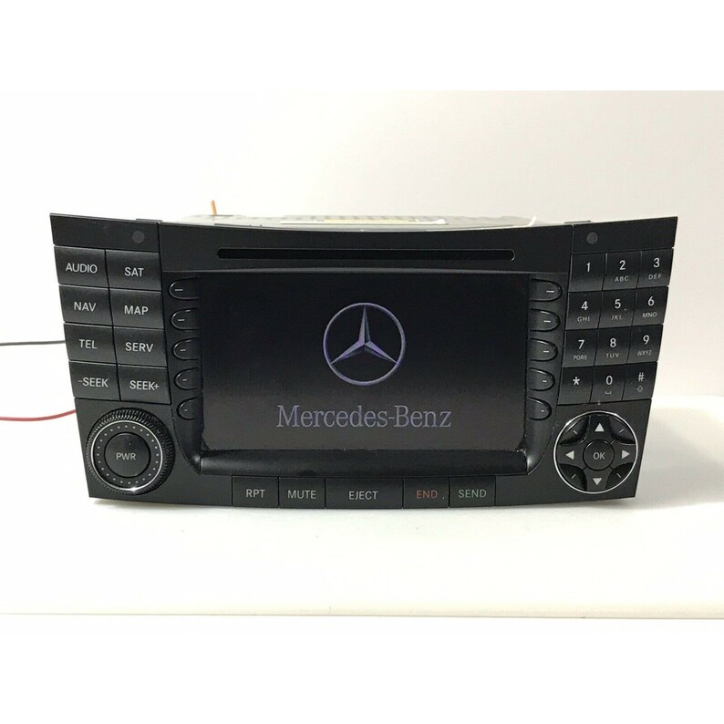 Mer007 03-08 Mercedes W211 E320 E55 CLS500 Radio Navigation Head Unit ...