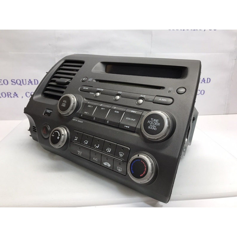 Honda Civic Single Disc CD Player Radio 2AM0 OEM 2AM0 , 39100-SNA-A030 ...