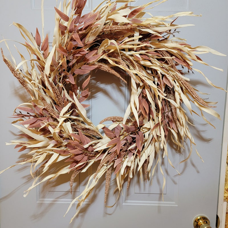Rustic Fall Wreath - Etsy