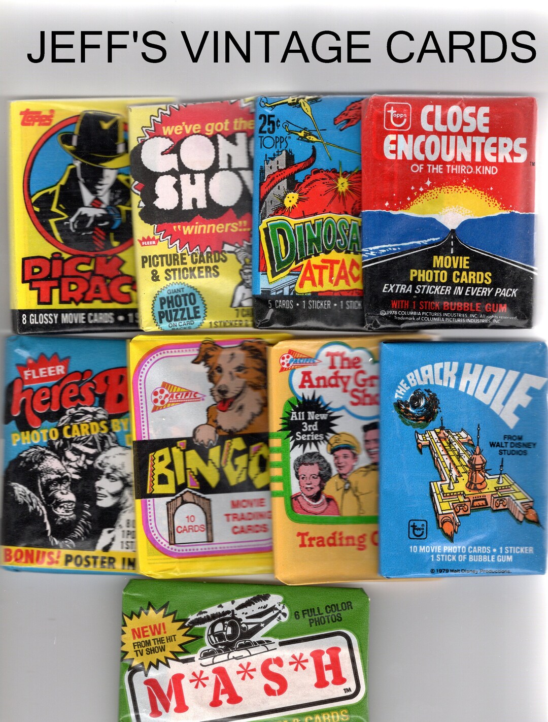 Vintage Wax Packs You Pick the Pack Listing #4 - Etsy