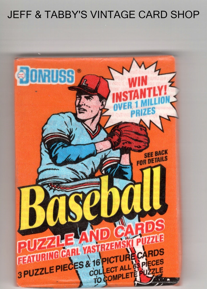 Various Baseball Packs - Etsy