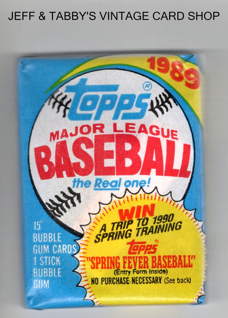 Various Baseball Packs | Etsy