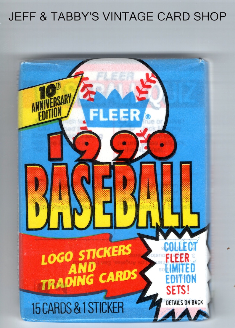 Various Baseball Packs - Etsy