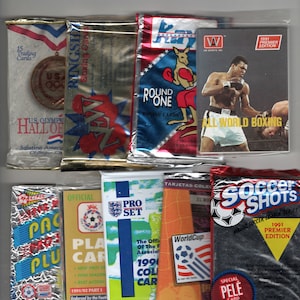 Various Boxing, Olympics, and Soccer Trading Card Packs - Etsy