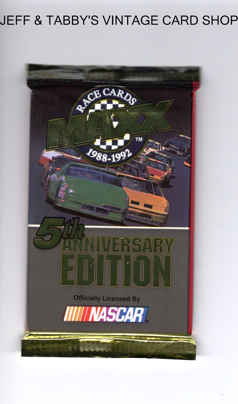 Various Auto Racing Trading Card Packs - Etsy