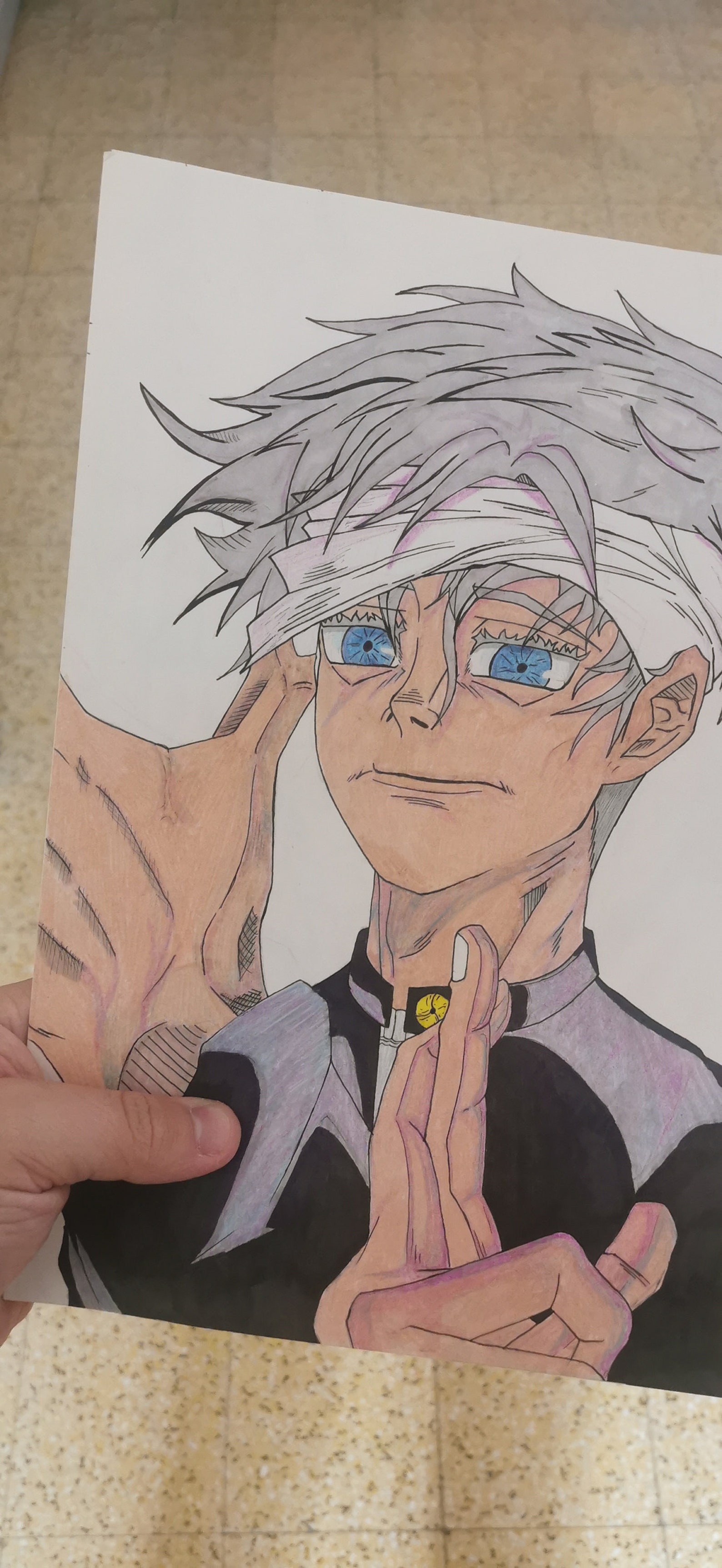 Gojo Satoru Awake - Etsy