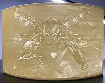 Iron Man Light Box - Etsy