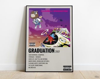 Graduation Kanye West Album - Etsy