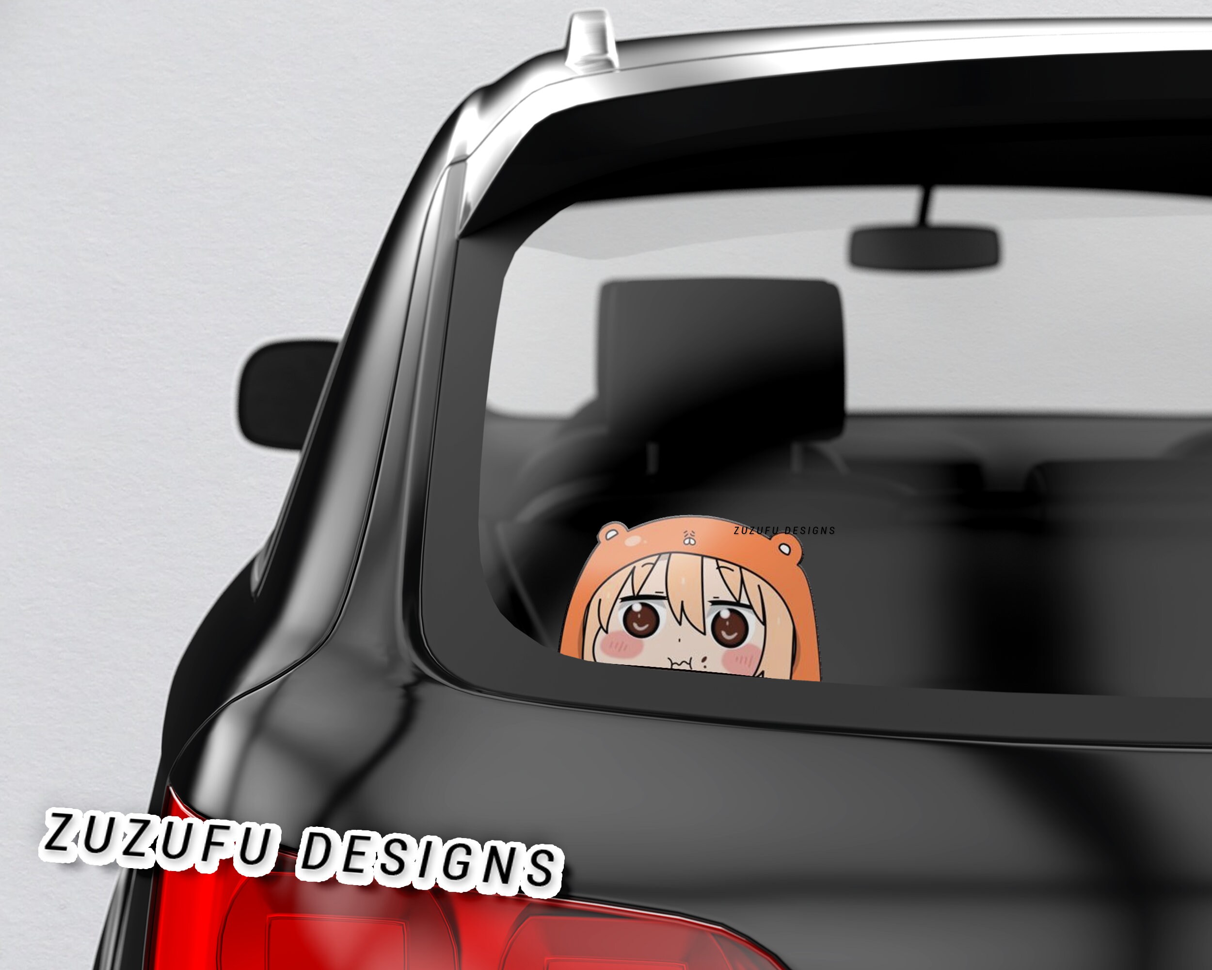 Himouto Umaru-chan Sticker Peeker Cute Anime Umaru Chan Slap | Etsy