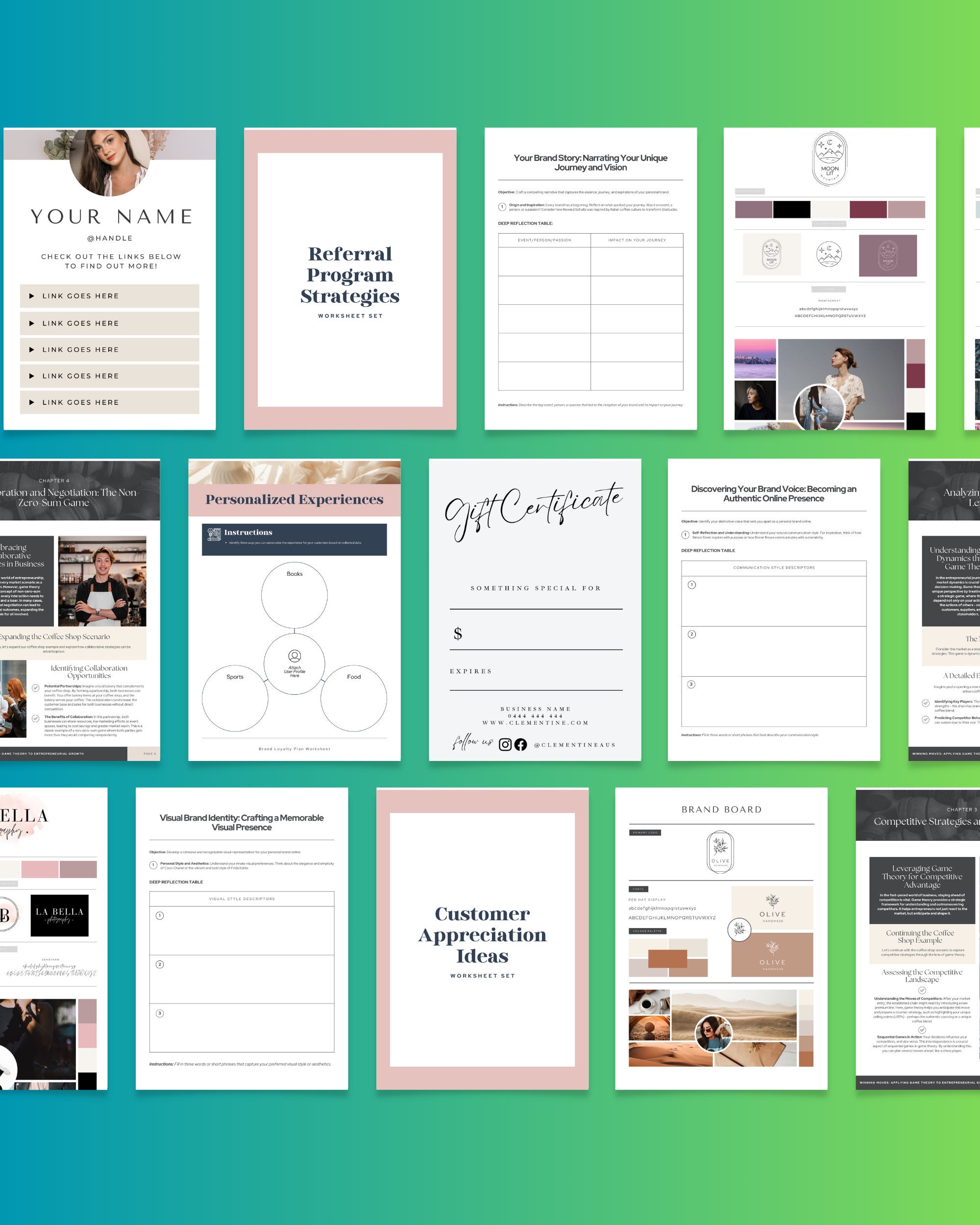 Branding Toolkit for Small Business, Small Business Brand Identity ...