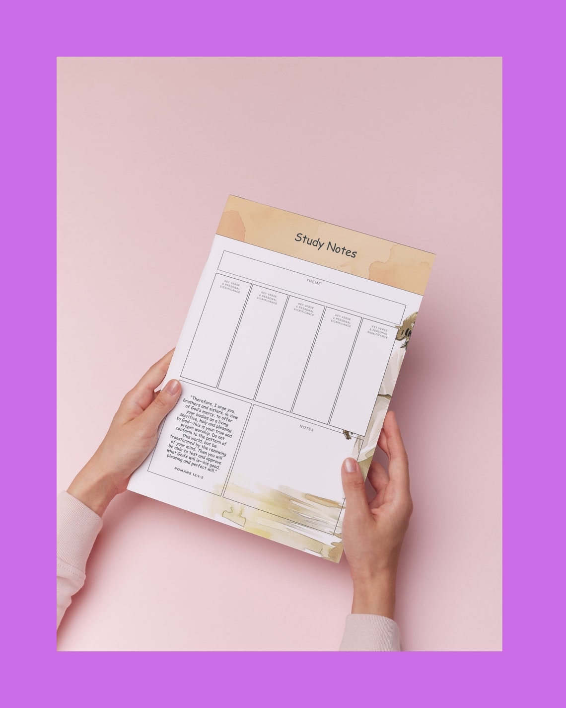 Daily Bible Study Planner: Interactive Journal for Personal Devotionals ...