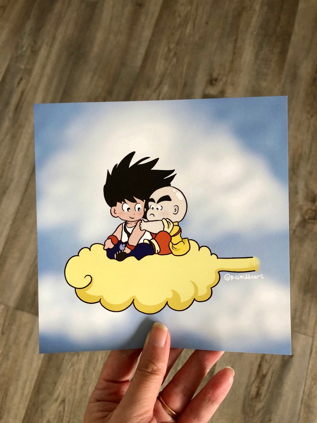DB Anime Postcard Art Print - Etsy
