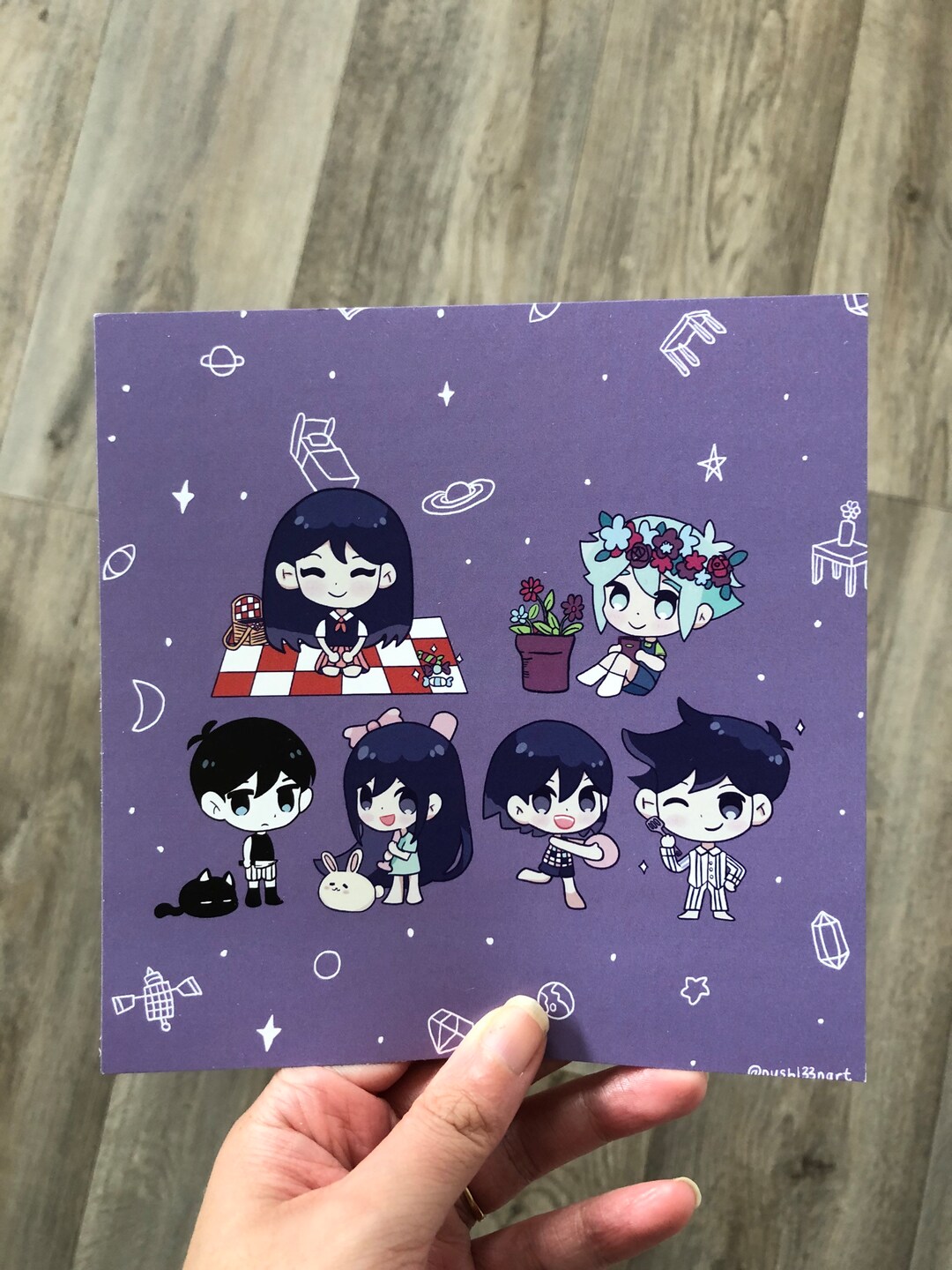 OMORI Postcard Art Print - Etsy