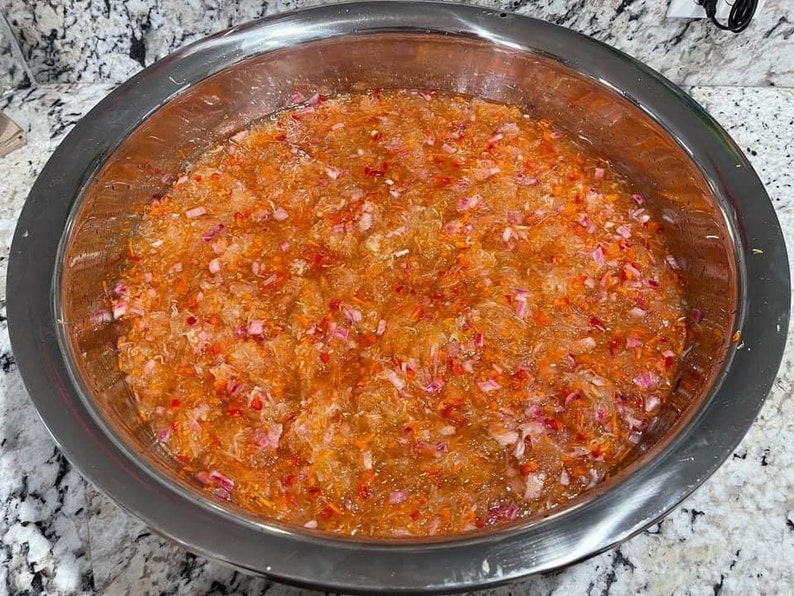 Corazon's ATCHARA (pickled Papaya) [save Extra on 4 or More Jars] - Etsy