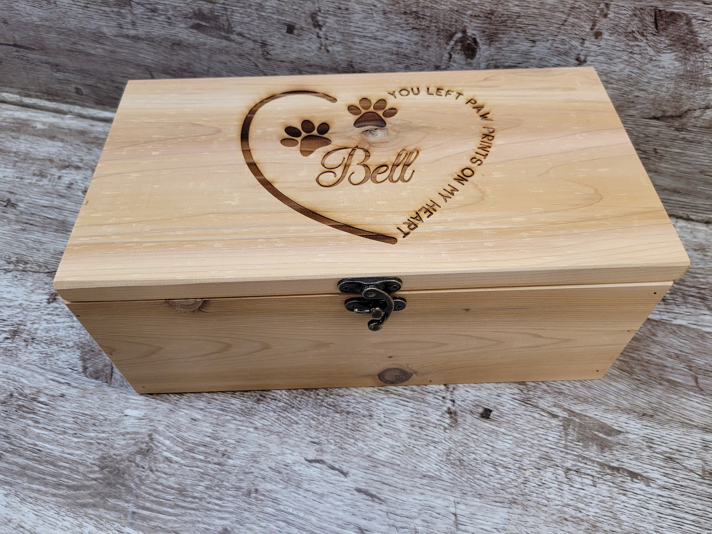 Pet Memory Chest Pet Memory Box personalized Pet Urn Pet - Etsy