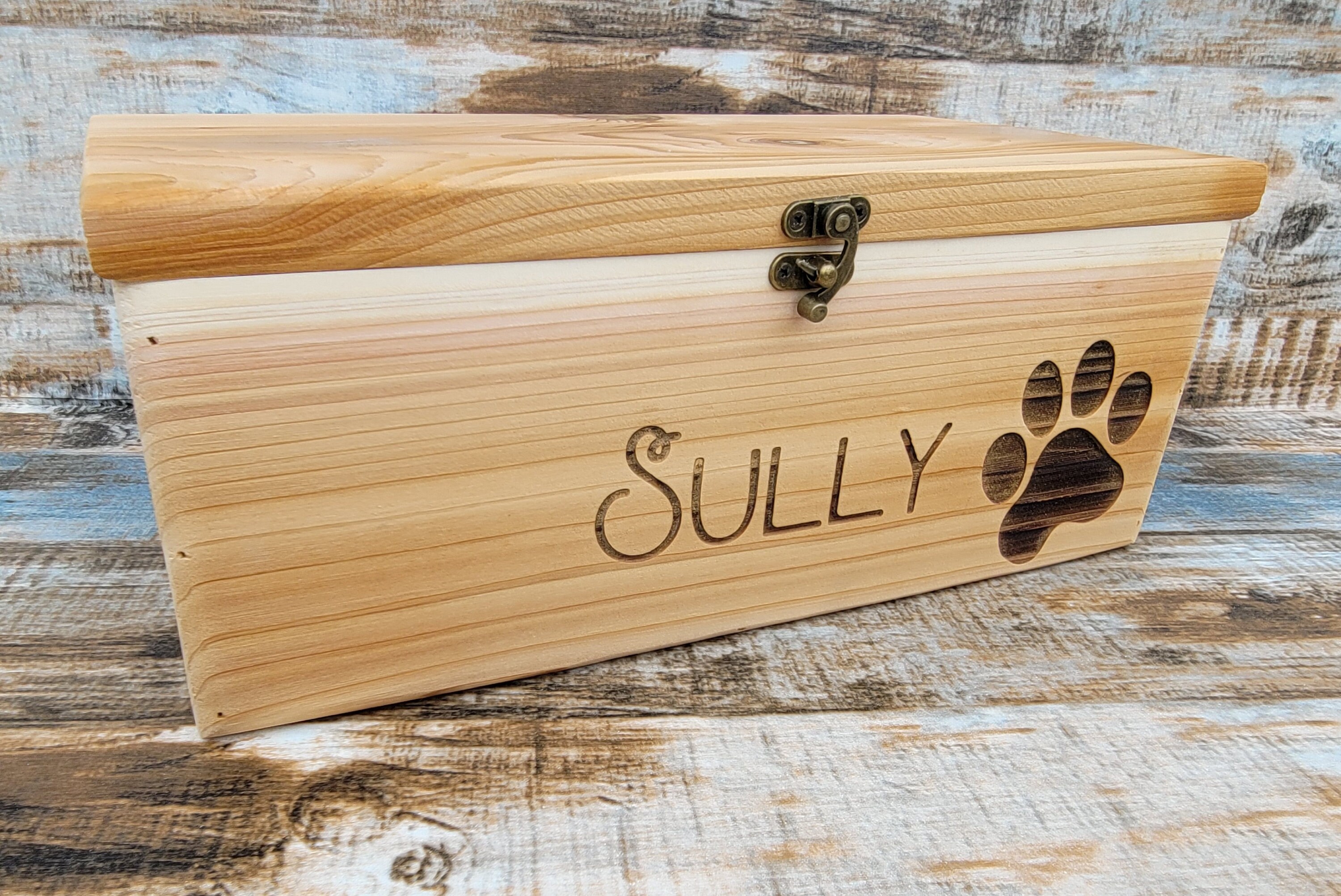Personalized Pet Urn Pet Memory Chest Pet Memory Box Pet | Etsy