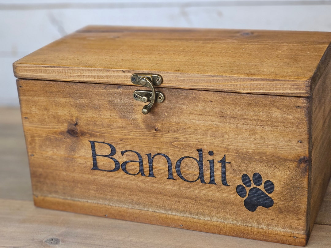 Custom Pet Memory Keepsake Box - Personalized Pet Loss Memorial Gift - Etsy
