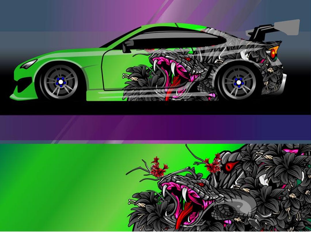 Unique Vehicle Wrap Designs - Elevate Your Ride With Custom Graphics - Etsy