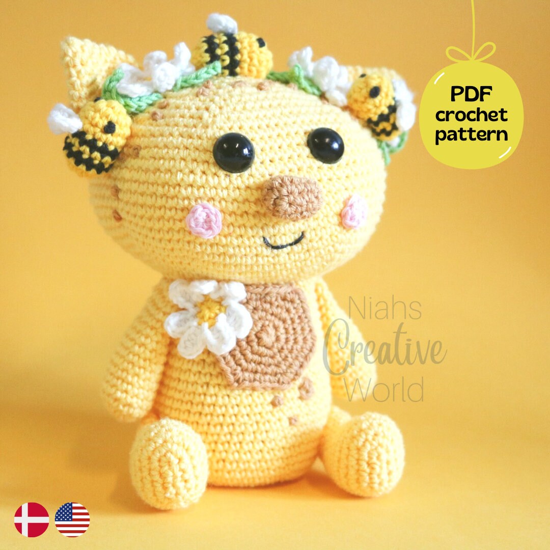 Yitty the Yellow Troll, Crochet Pattern, Amigurumi, Digital Download - Etsy