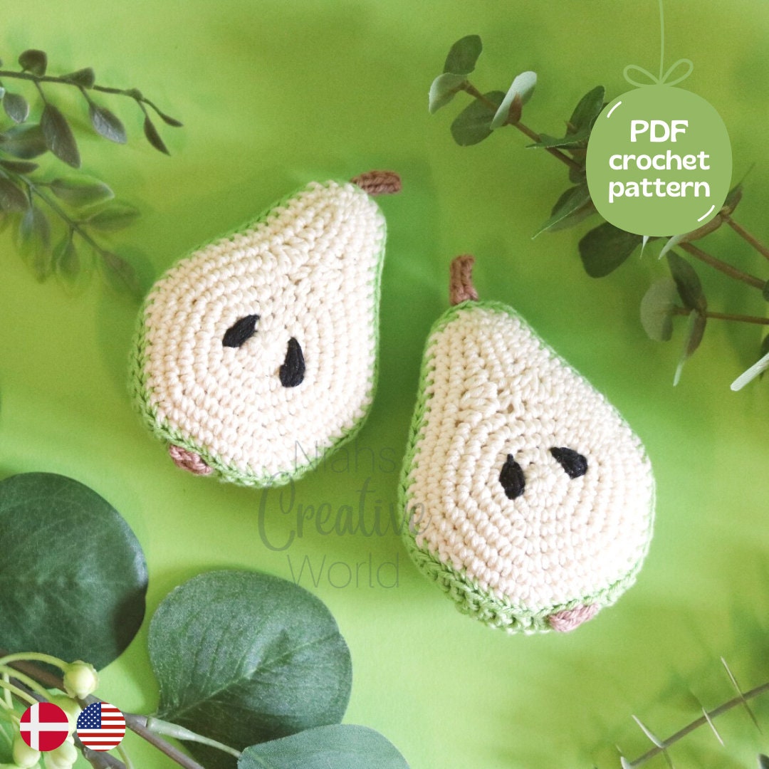 Pear, Crochet Pattern, Digital Download - Etsy