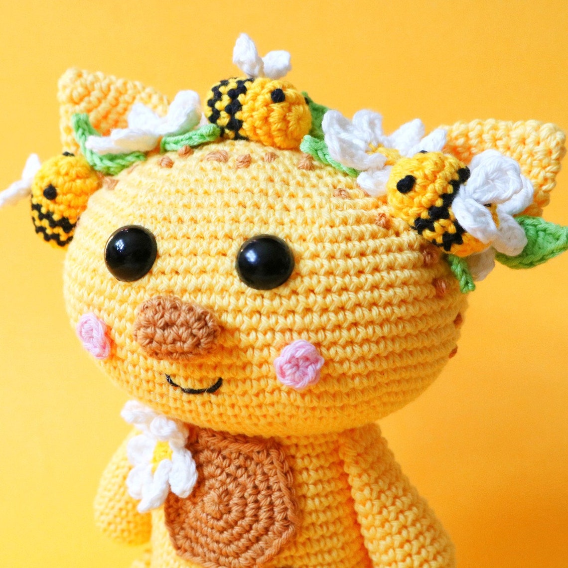 Yitty the Yellow Troll Crochet Pattern Amigurumi Digital - Etsy