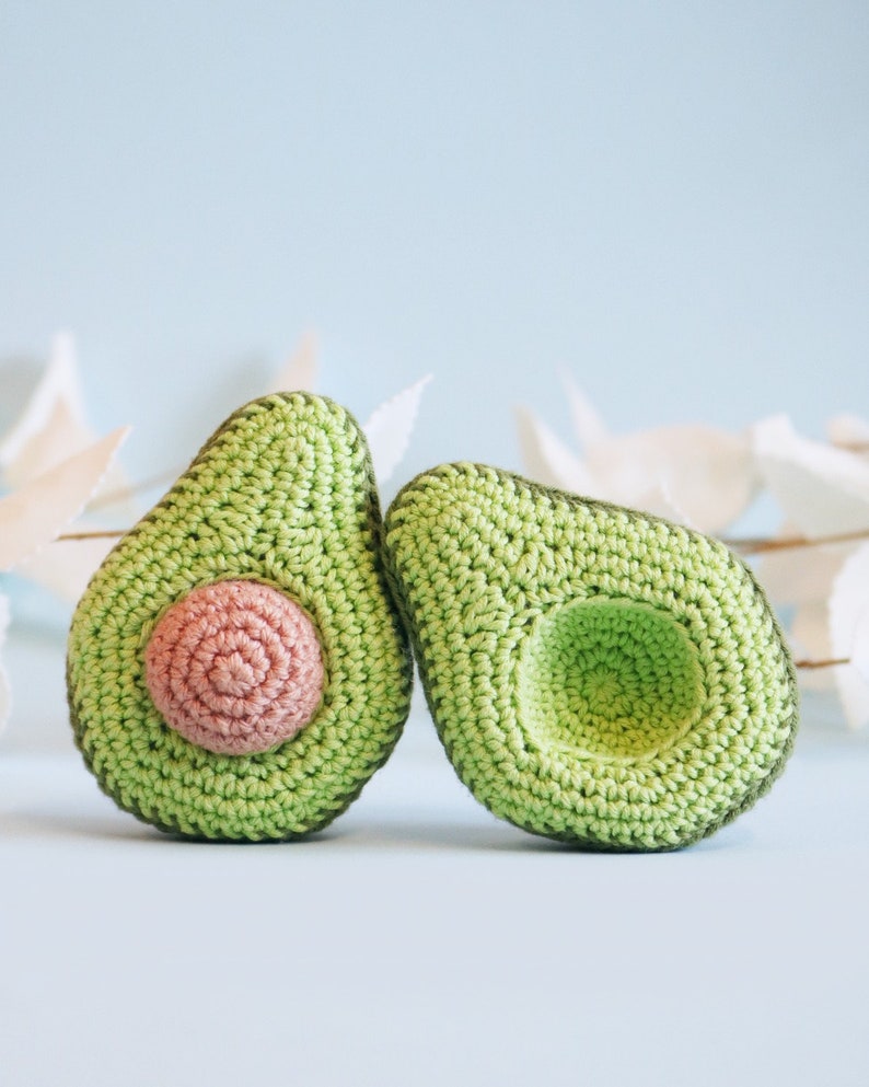Avocado, Crochet Pattern, Digital Download - Etsy
