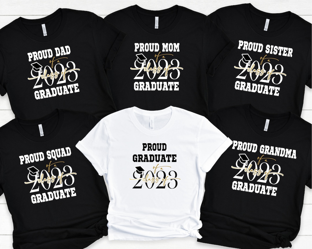 Custom Family Graduation Shirts, Class of 2024 Family Graduation Shirts ...