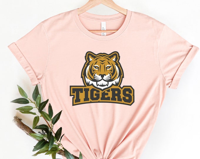 Tigers Shirt Personalized Tiger Football Shirt Game Day Shirt Team ...