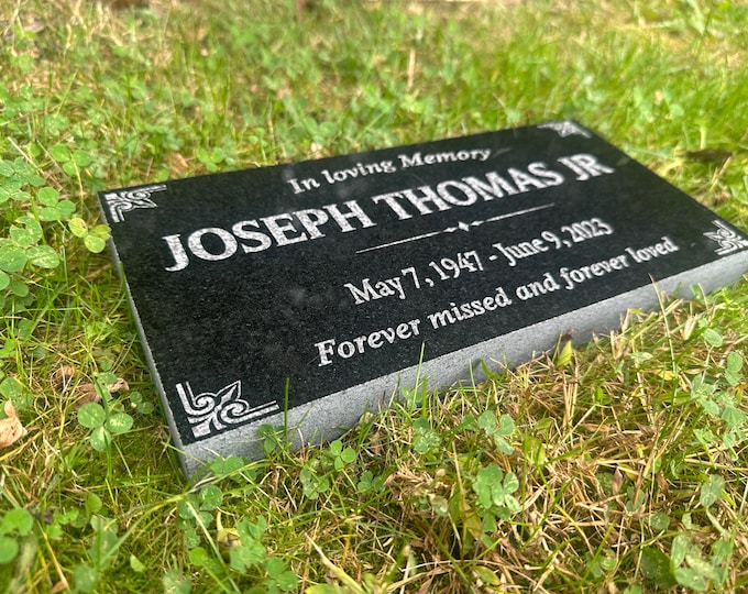 Bluestone Rock, 6" X 12" Paver Custom Engraved Memorial Sign, Custom ...