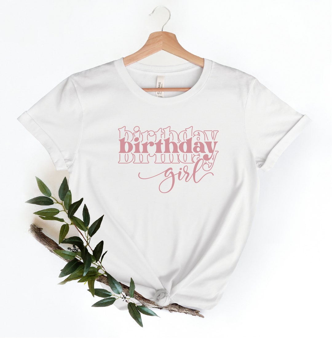 Birthday Girl Shirt, Birthday Party Shirt, Girl Birthday Shirt ...