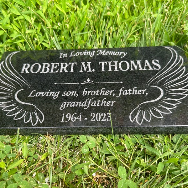 Engraved Granite - Etsy