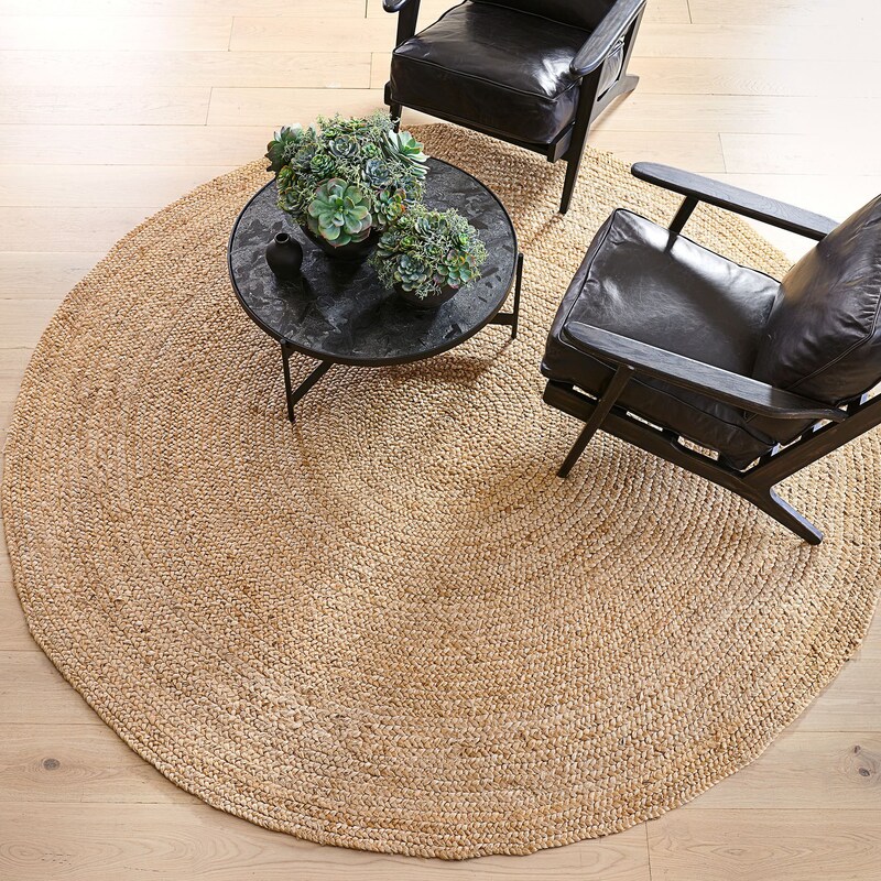 Round Jute Rug - Etsy