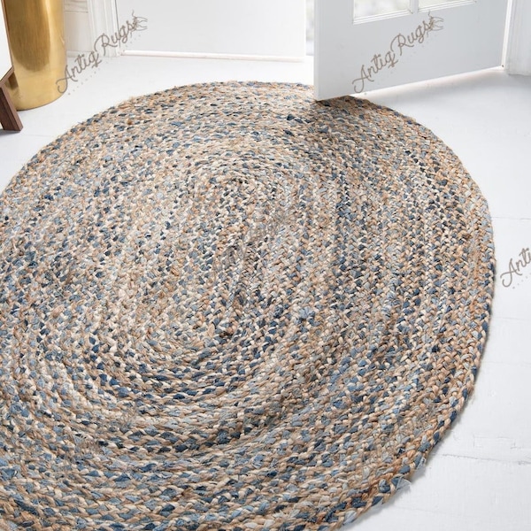 Colorful Braided Rug - Etsy