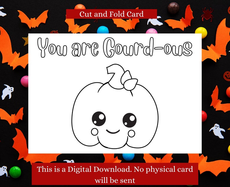 9 Halloween Card Designs, Color the Cards in Anyway You Want To ...