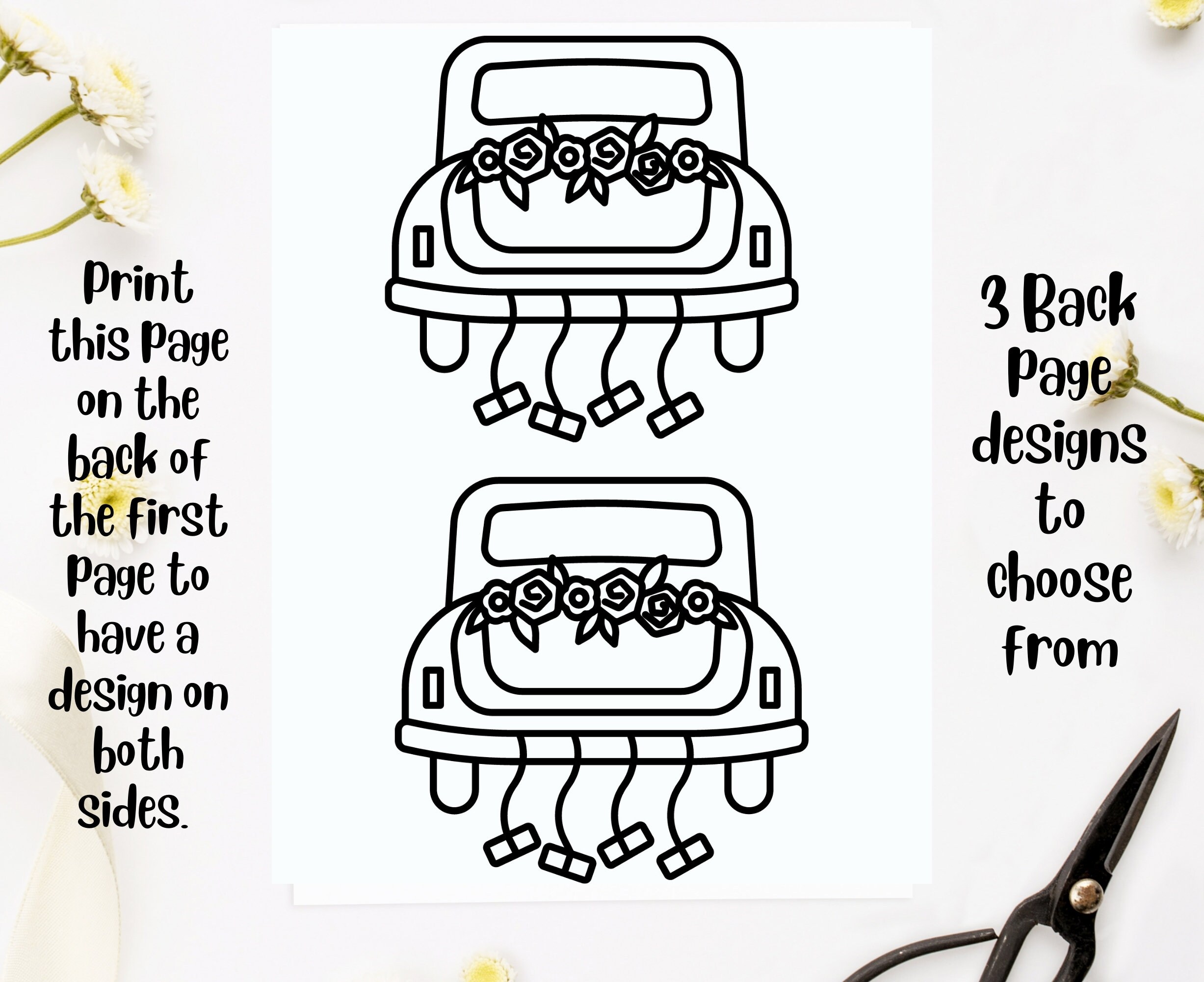 Thank You Wedding Card Easy to Fill Out Card to Give to - Etsy