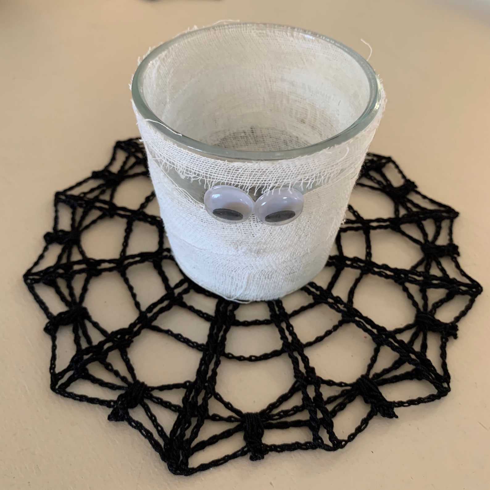 PATTERN Halloween Spider Edged Doily - Etsy