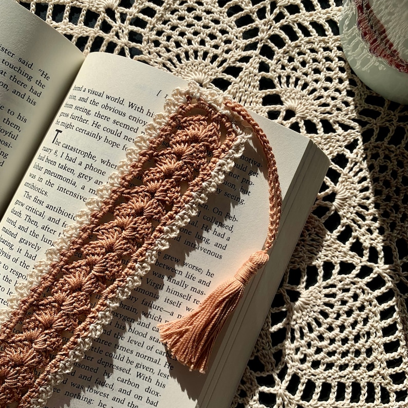 Vintage Style Crocheted Bookmarks | Etsy