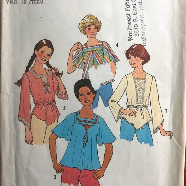 Peasant Blouse Pattern - Etsy