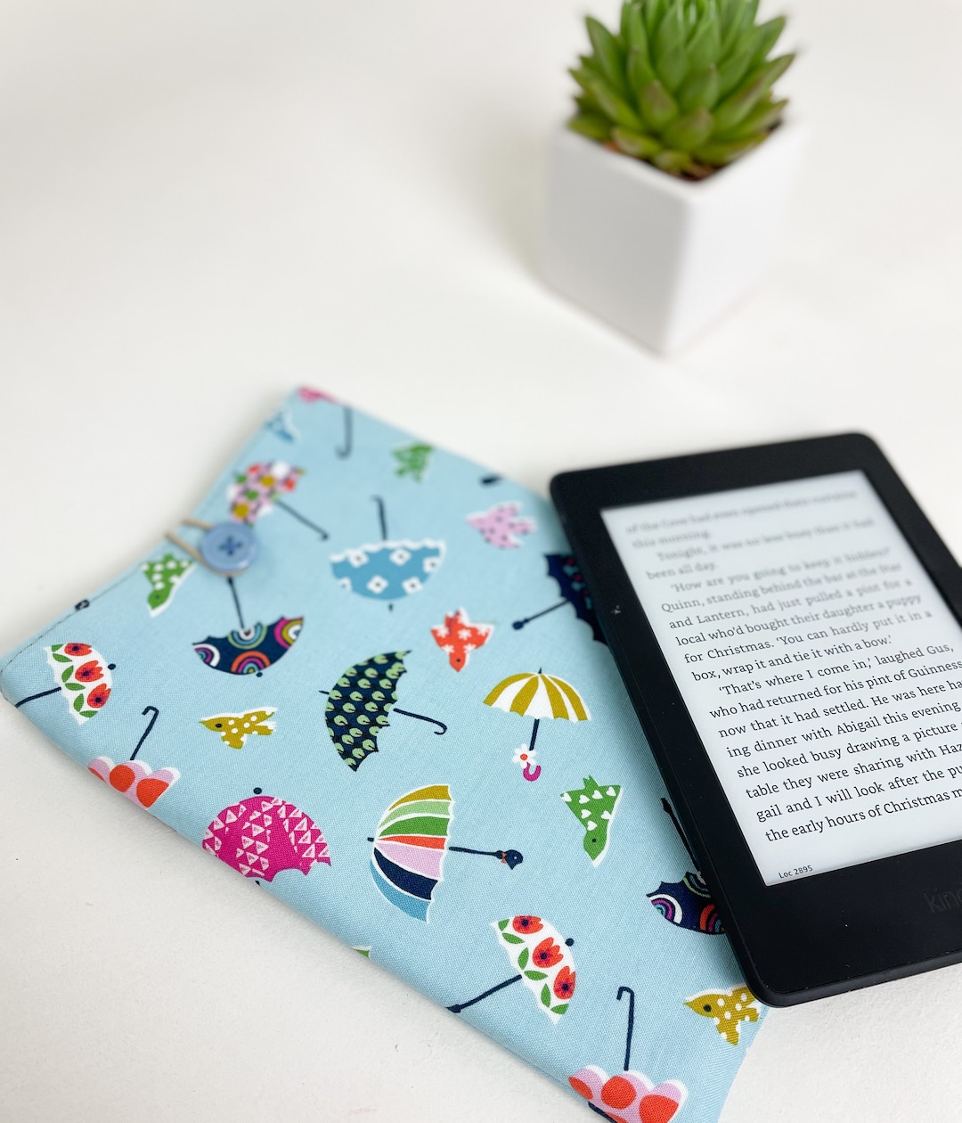 Kindle Sleeve, E Reader Pouch, Handmade Padded Kindle Protector ...