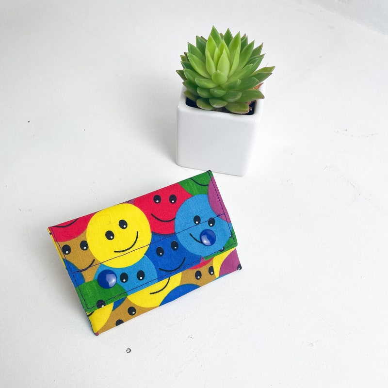 Smiley Wallet - Etsy