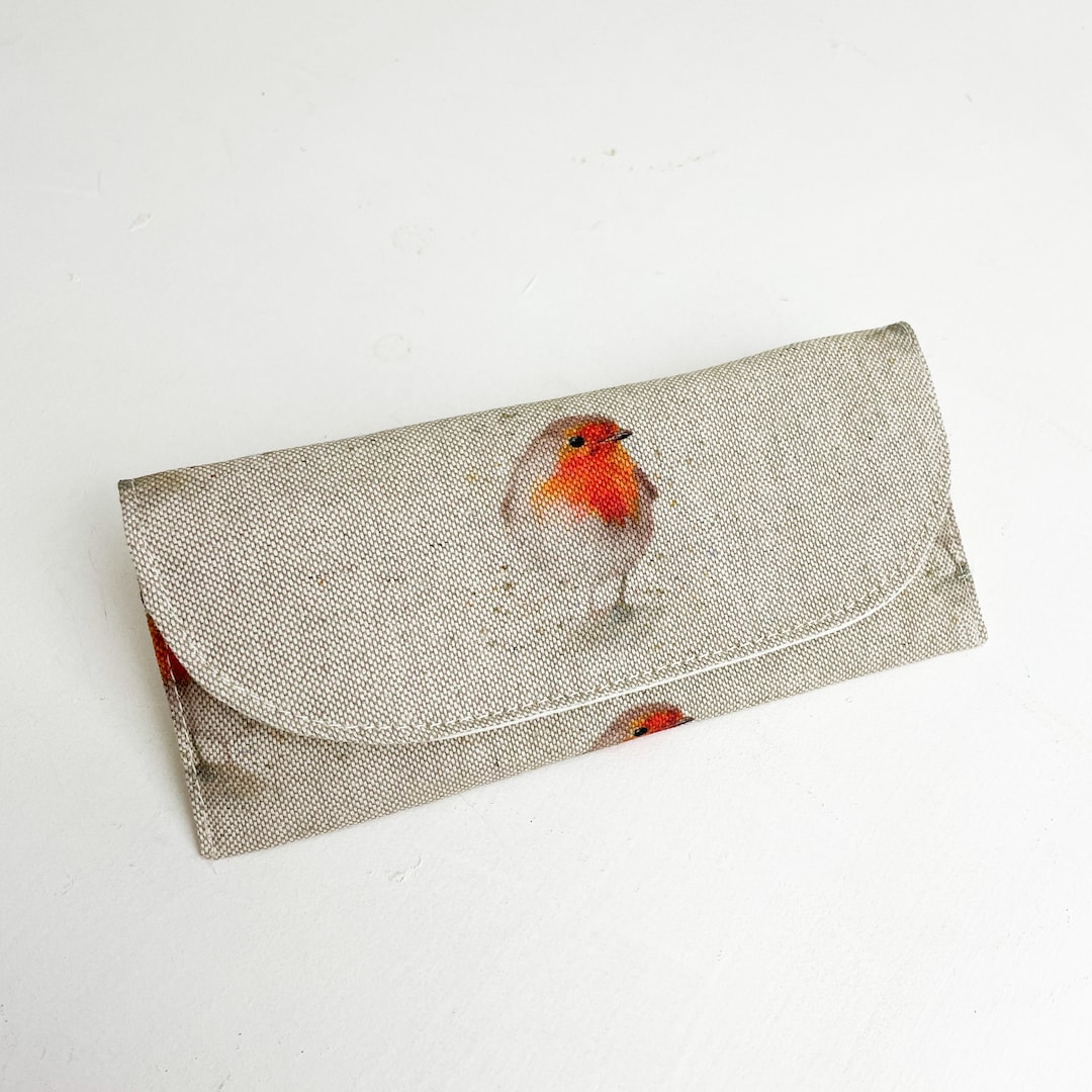 Red Robin Glasses Case for Women, Christmas Robin Gifts for Mum Gift ...