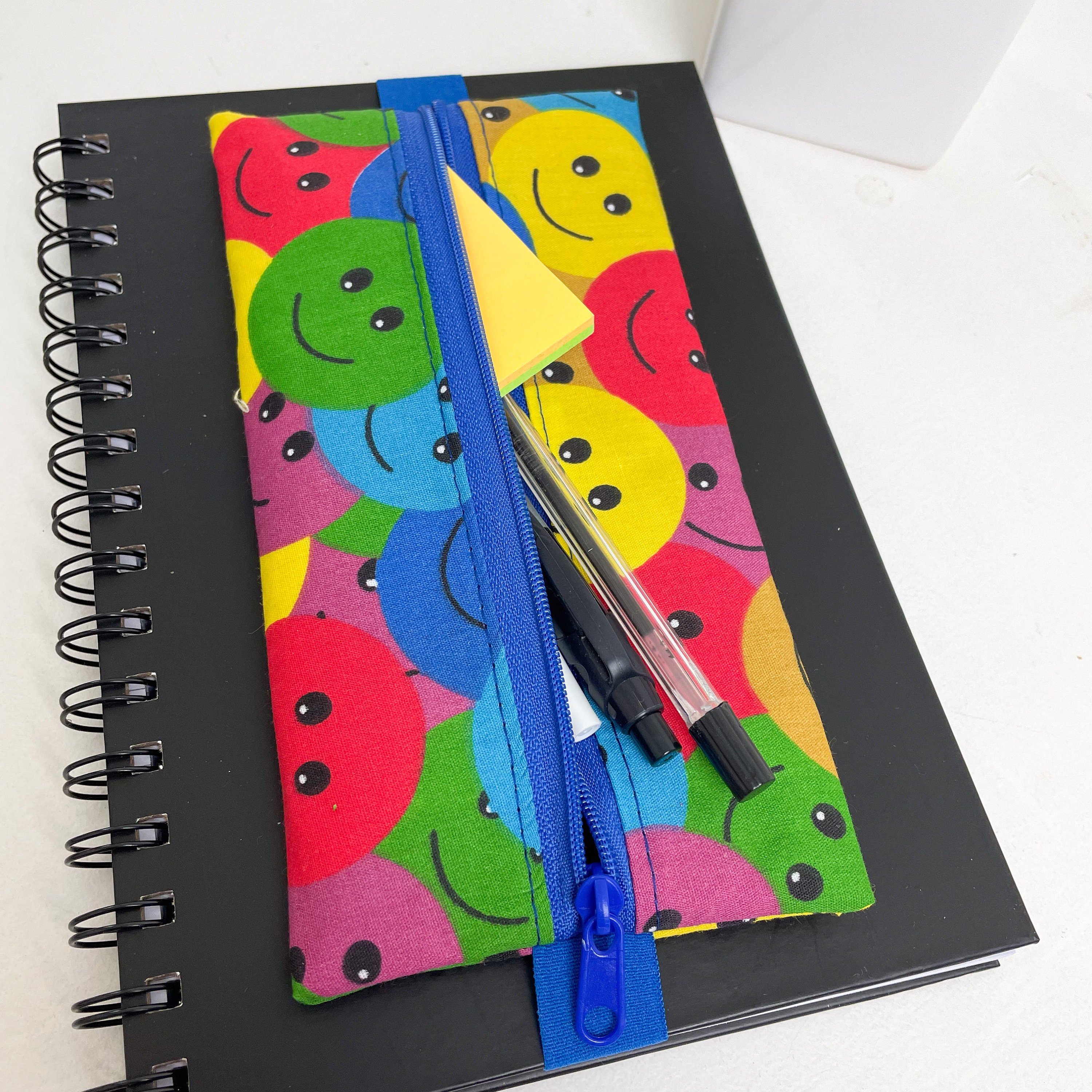 Pencil Case for Notebook, Elastic Journal Pen Holder, Pencil Pouch for ...