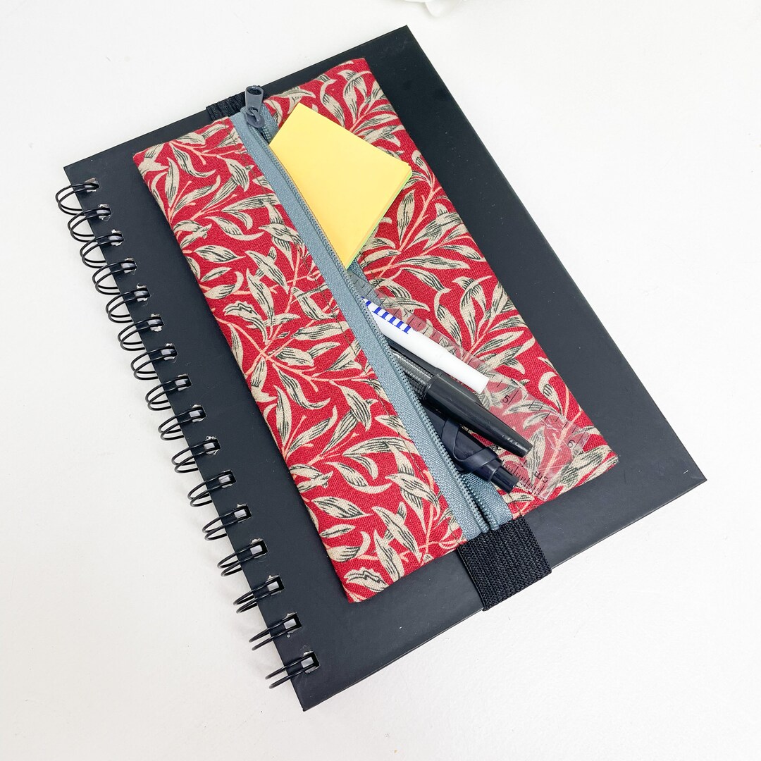 Pencil Case for Notebook, Elastic Journal Pen Pouch, Pencil Pouch for ...