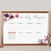 Weekly Planner A4 | Floral Boho Week Plan With Priorities Box| Work ...
