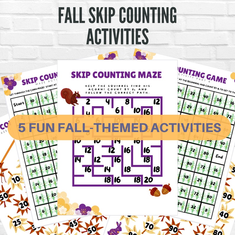 Fall Printable Game, Fall Activities, Printable Activity Sheets for ...