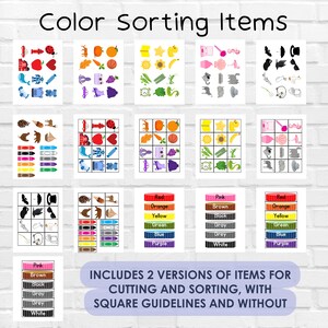 Color Matching Printable, Color Activity, Learning Colors Preschool ...